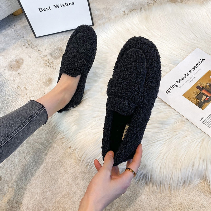 COCO™ | Cozy Sherpa Loafers – Christine & Lily