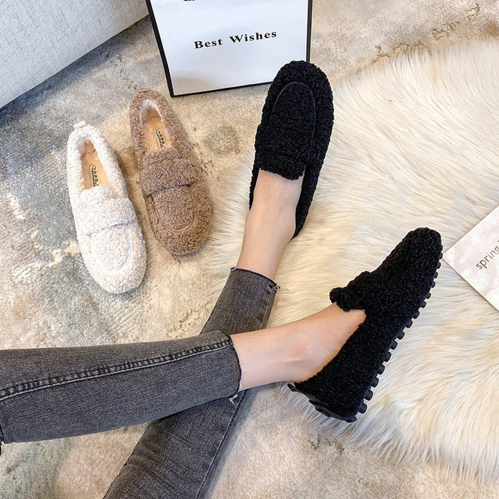 COCO™ | Cozy Sherpa Loafers – Christine & Lily
